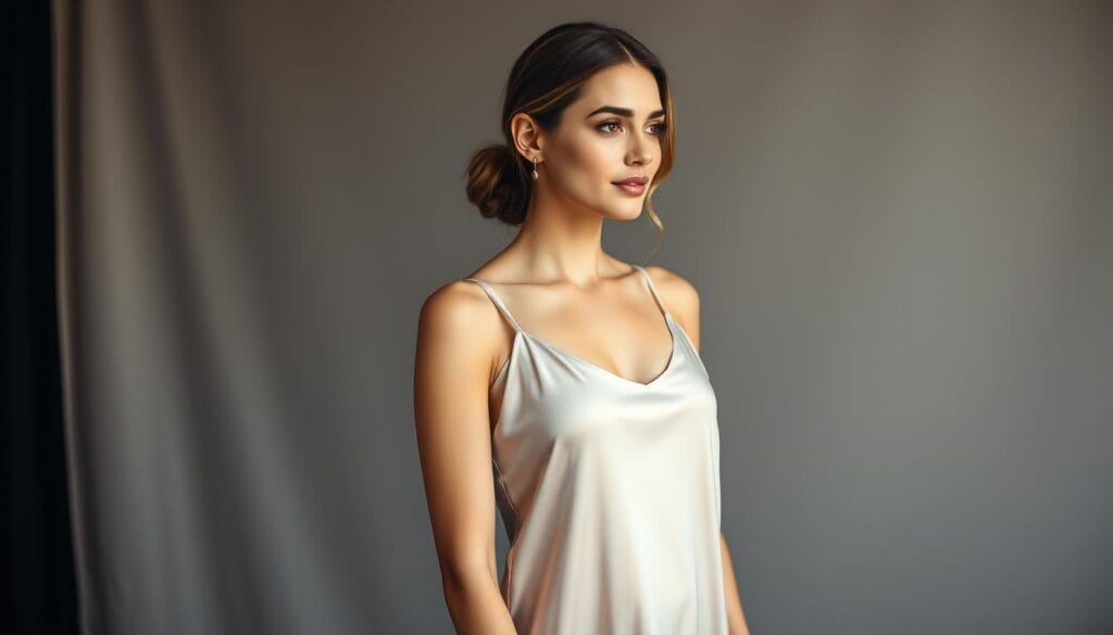 How to Make a Satin Slip Dress Look Casual and Cool